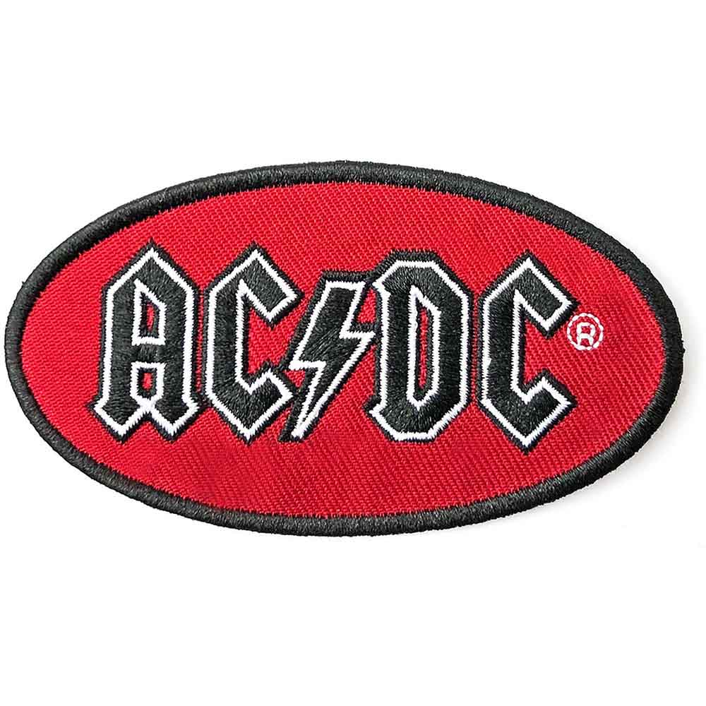 ACDC Oval Logo Woven Patch – Famous Rock Shop