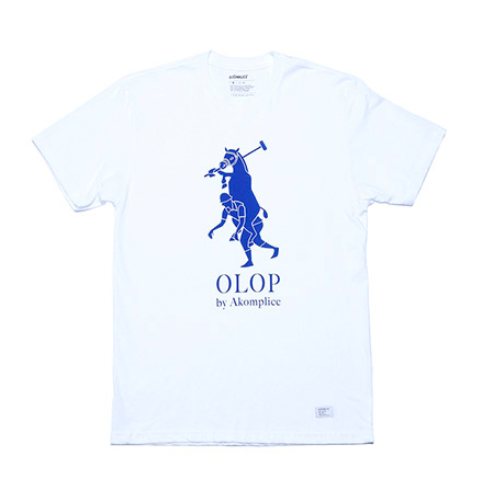 Akomplice OLOP Logo T-Shirt White – Famous Rock Shop