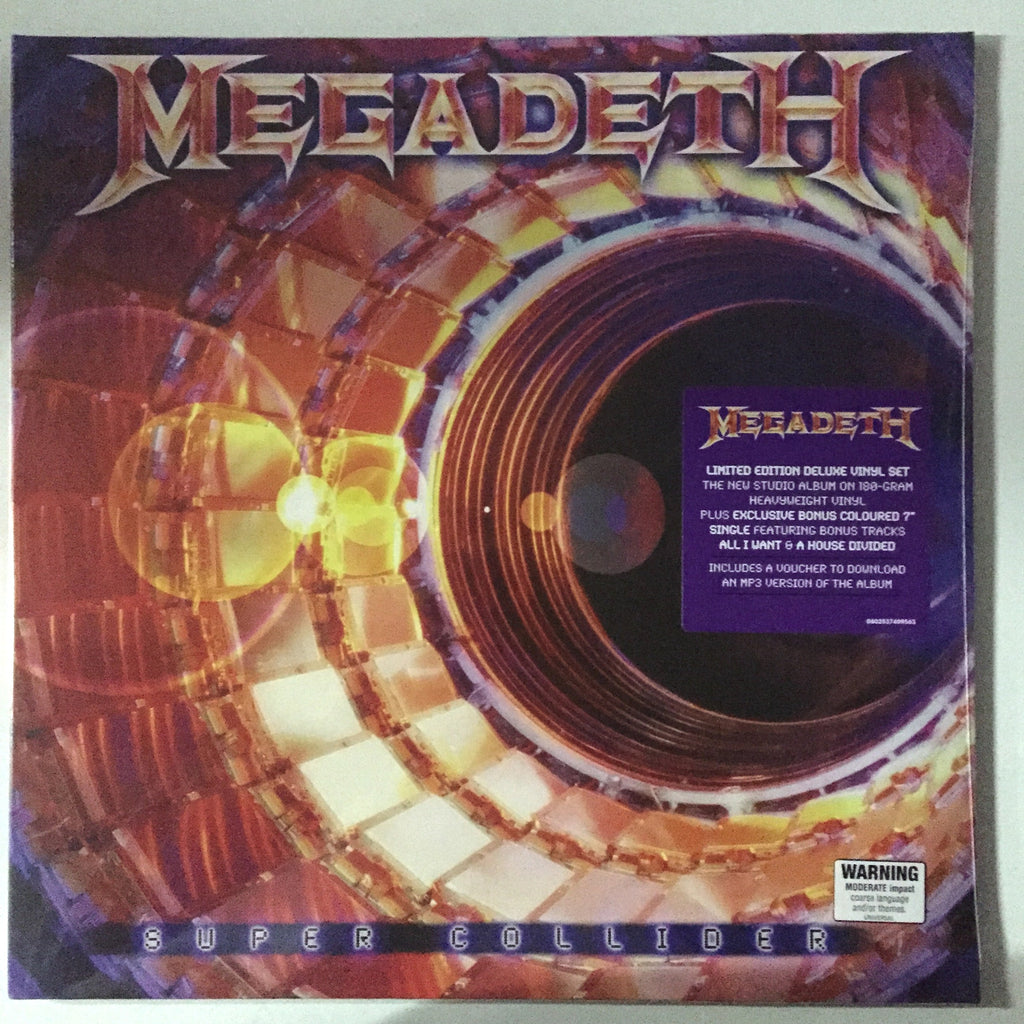 megadeth super collider cd