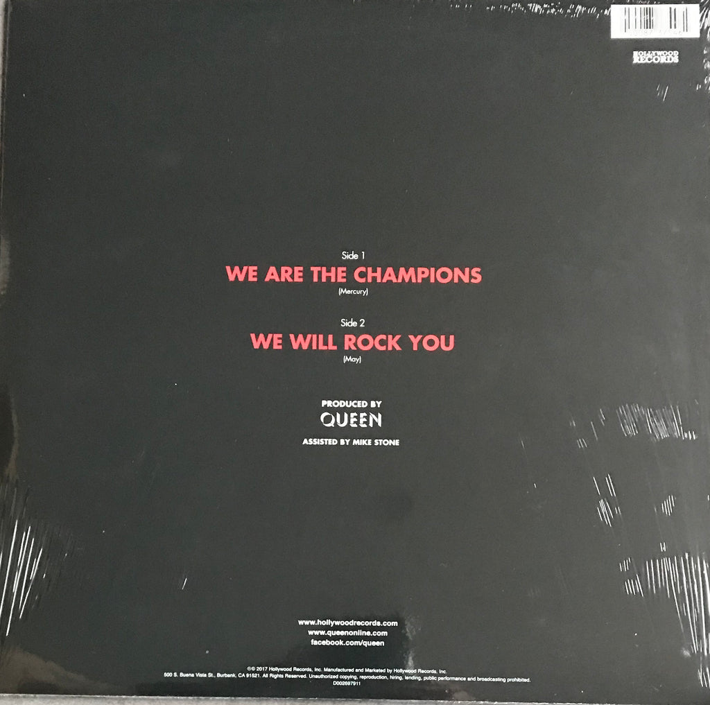Queen We Are The Champions We Will Rock you Record Store Day 12 inch V ...