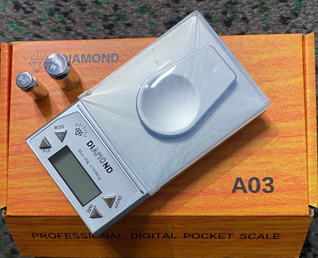 Diamond Professional Digital Pocket Scale 20g x 0.001g – Famous Rock Shop