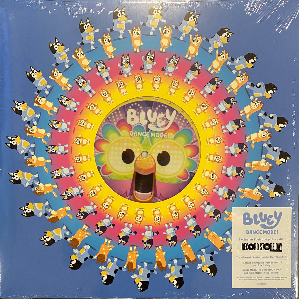 Joff Bush & The Bluey Team Bluey Dance Mode Vinyl LP – Famous Rock Shop