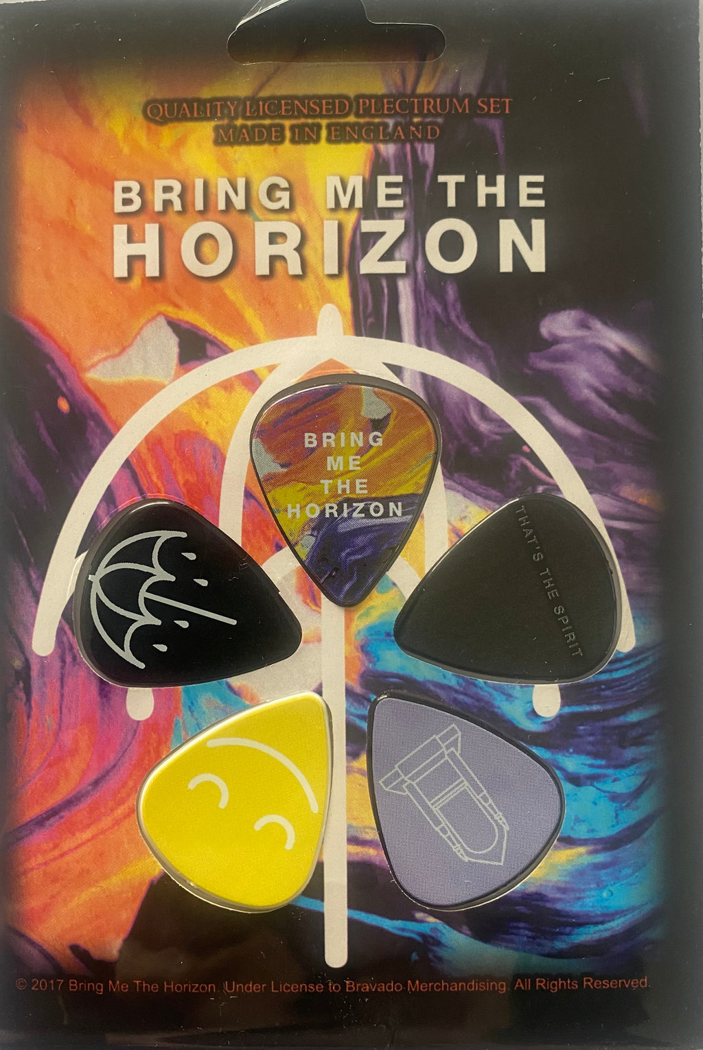 Bring Me The Horizon Plectrum Pack – Famous Rock Shop