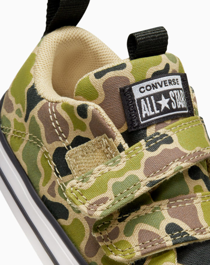 Converse Infants Ox Rave 2V Nomad Khaki Camo Velcro – Famous Rock Shop