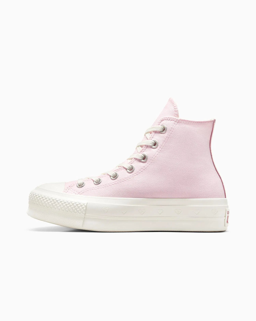 Converse Chuck Taylor All Star Lift Hearts High Top Sugar Berry ...