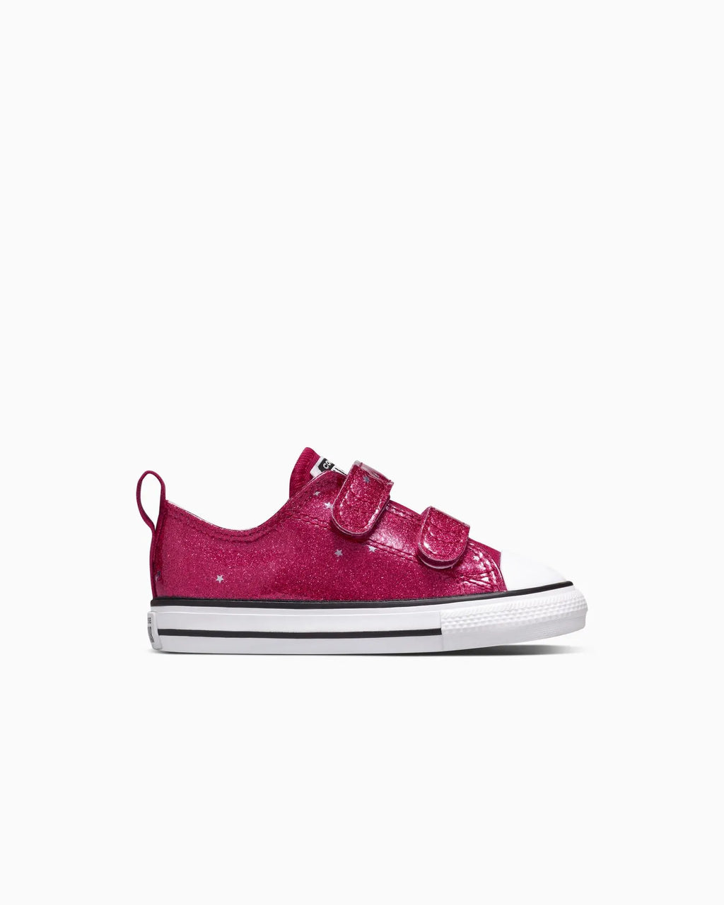 Converse Infants Glitter Easy On Low Top Sporty Berry – Famous Rock Shop