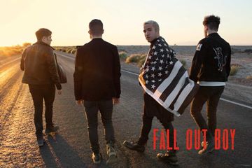 Fall out Boy Flag Poster – Famous Rock Shop