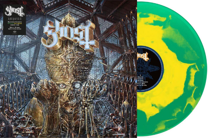 Ghost Impera Australian Tour Exclusive Green & Glod Smash Vinyl LP ...
