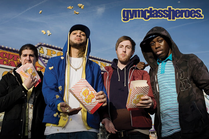 Gym Class Heroes Poster – Famous Rock Shop