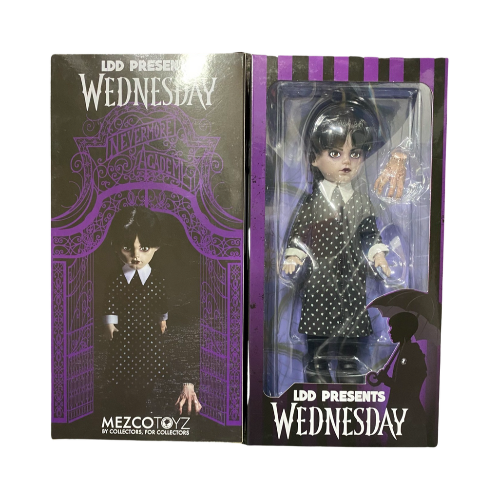 Wednesday Adams & Hand Figure – Famous Rock Shop