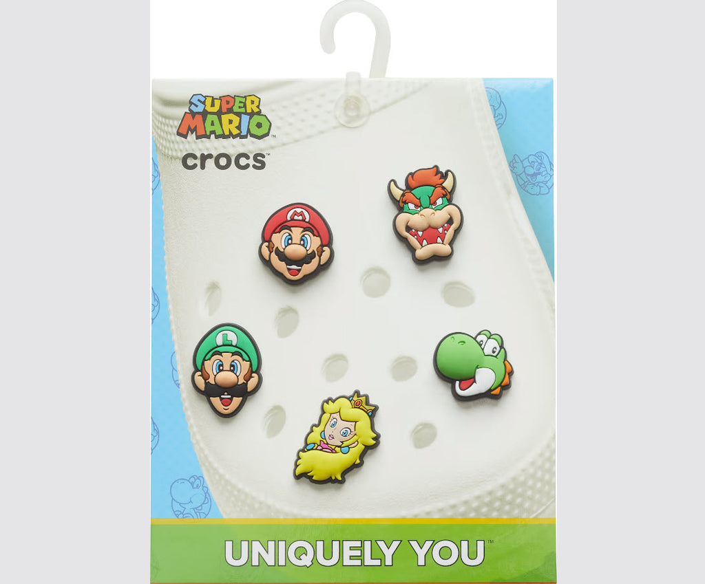 Crocs Jibbitz™ Charms Super Mario™ 5 Pack – Famous Rock Shop