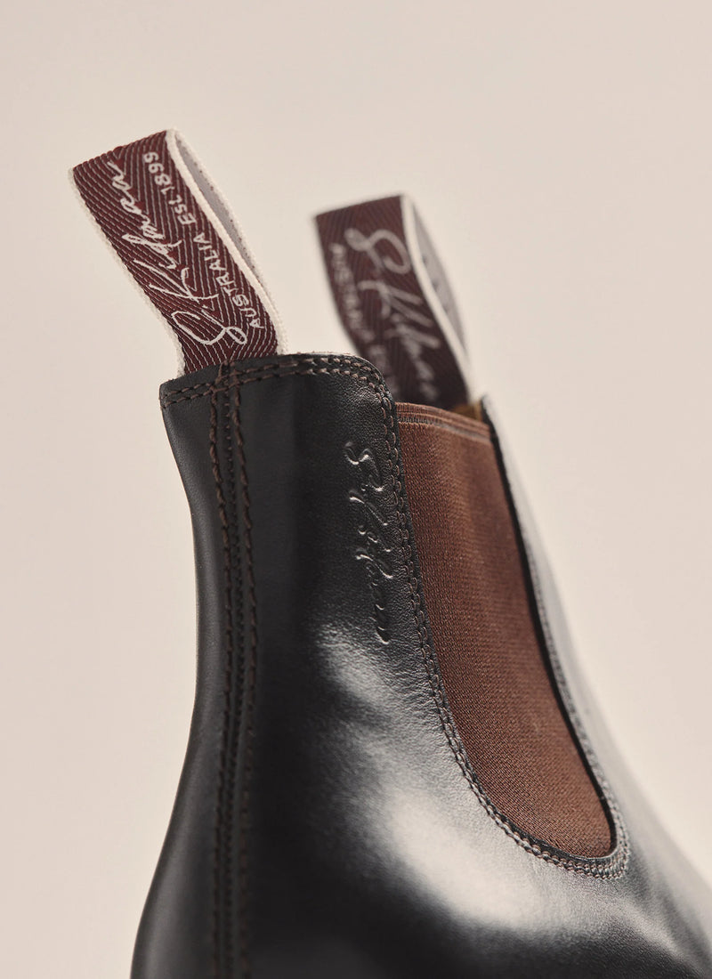 S. Kidman - Isabel Boot - Chestnut - Fine Grained Yearling Leather ...