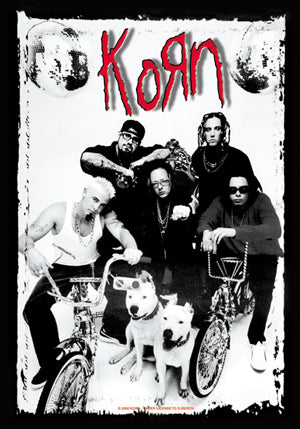 Korn DB Textile Poster Flag – Famous Rock Shop