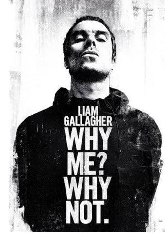 Liam Gallagher Poster – Famous Rock Shop