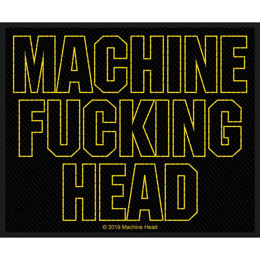Machine Head Machine Fck Head Patch – Famous Rock Shop