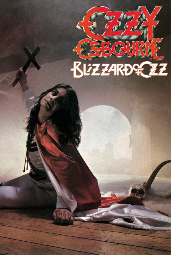 Ozzy Osbourne Blizzard of Ozz Poster – Famous Rock Shop