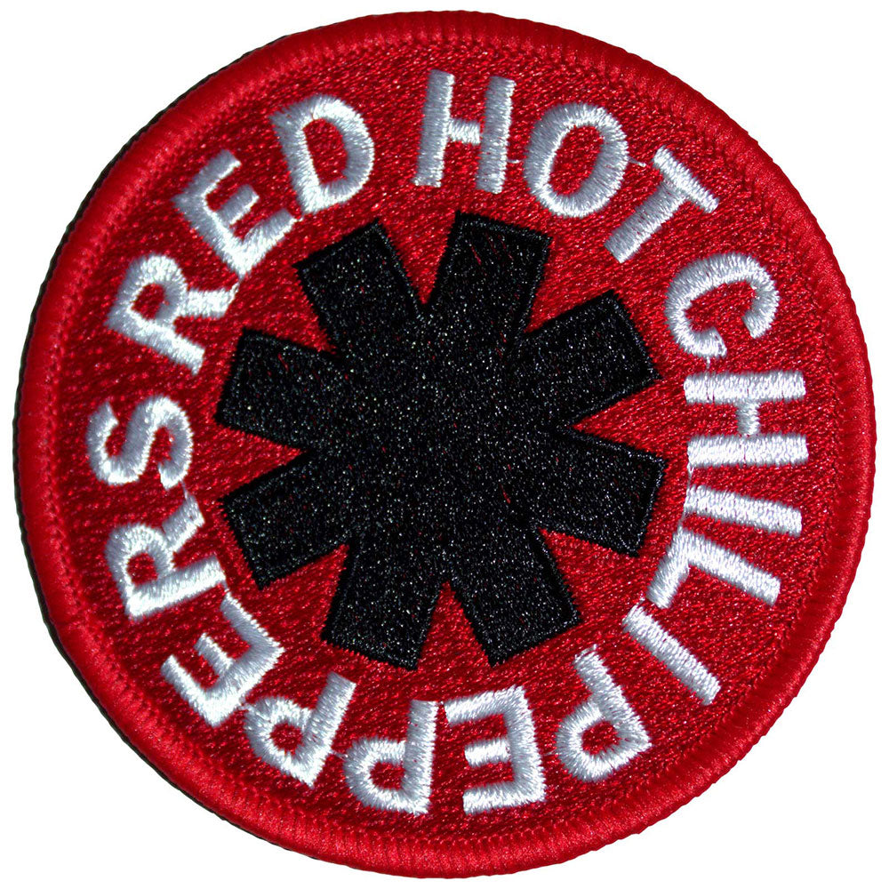 Red Hot Chili Peppers Asterisk Red Woven Patch – Famous Rock Shop