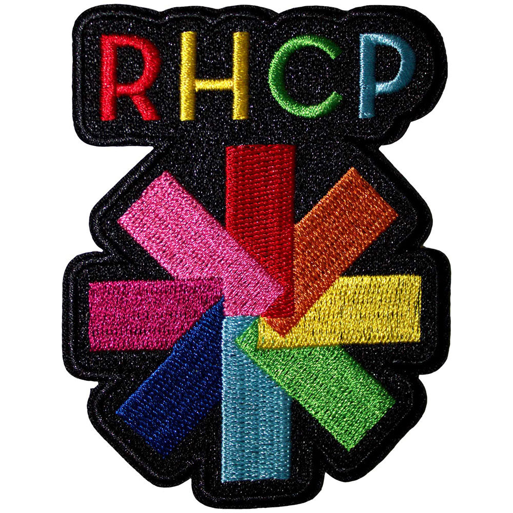 Red Hot Chili Peppers Rainbow Asterisk Woven Patch – Famous Rock Shop