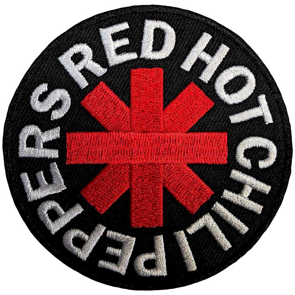 Red Hot Chili Peppers Asterisk Black Woven Patch – Famous Rock Shop