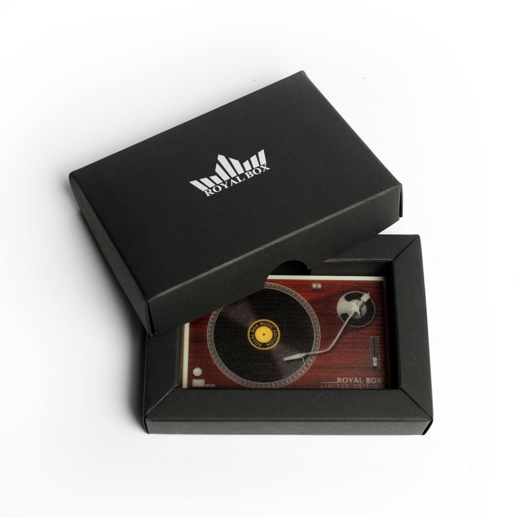 Royal Box Record Player White – Famous Rock Shop