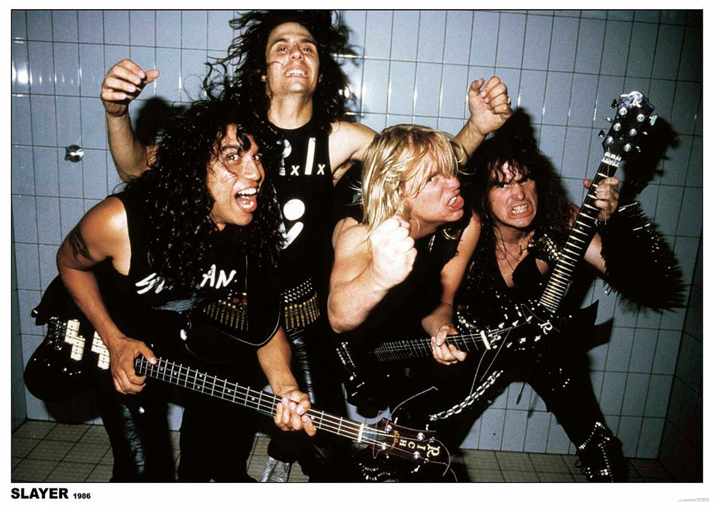 Slayer - 1986 - Poster – Famous Rock Shop