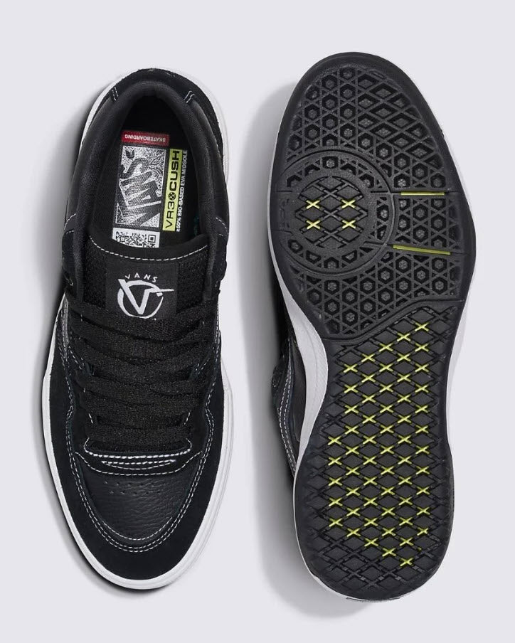 Vans Rowan 2 Black Black White VN0A2Z3IBZW – Famous Rock Shop