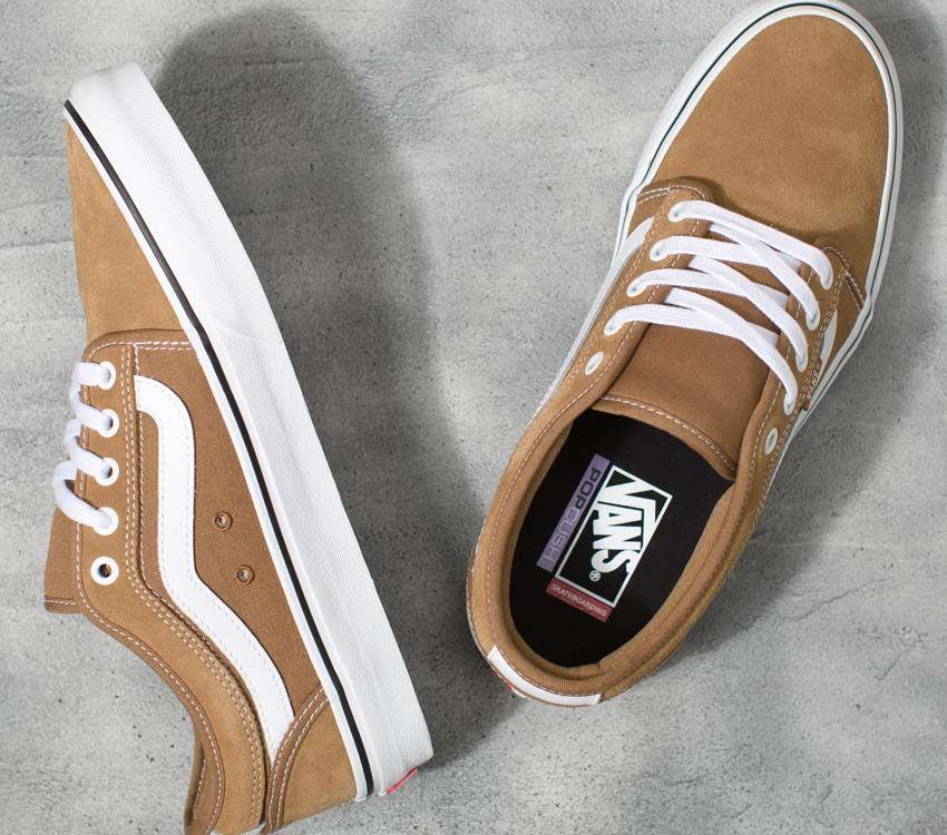 Vans Skate Chukka Low POPCUSH™ Tobacco Brown – Famous Rock Shop