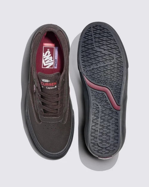 Vans Skate Curren Caples Dark Brown POPCUSH – Famous Rock Shop