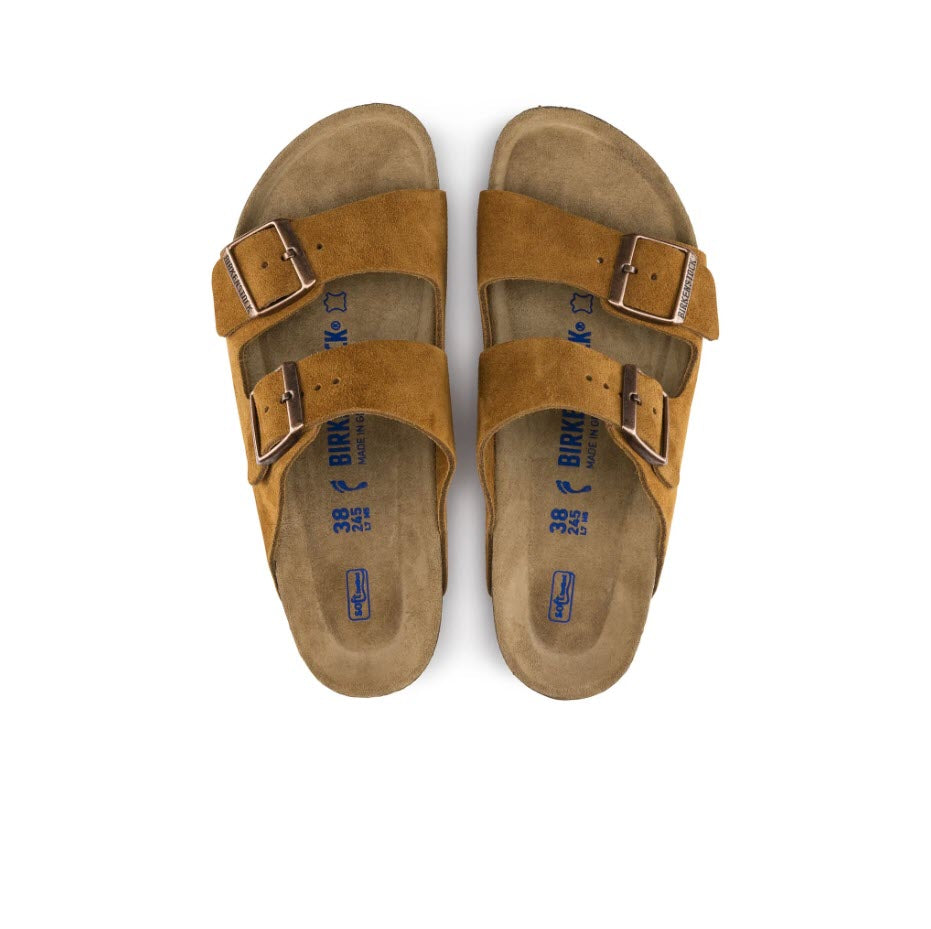 Birkenstock Arizona SFB Suede Leather Mink – Famous Rock Shop