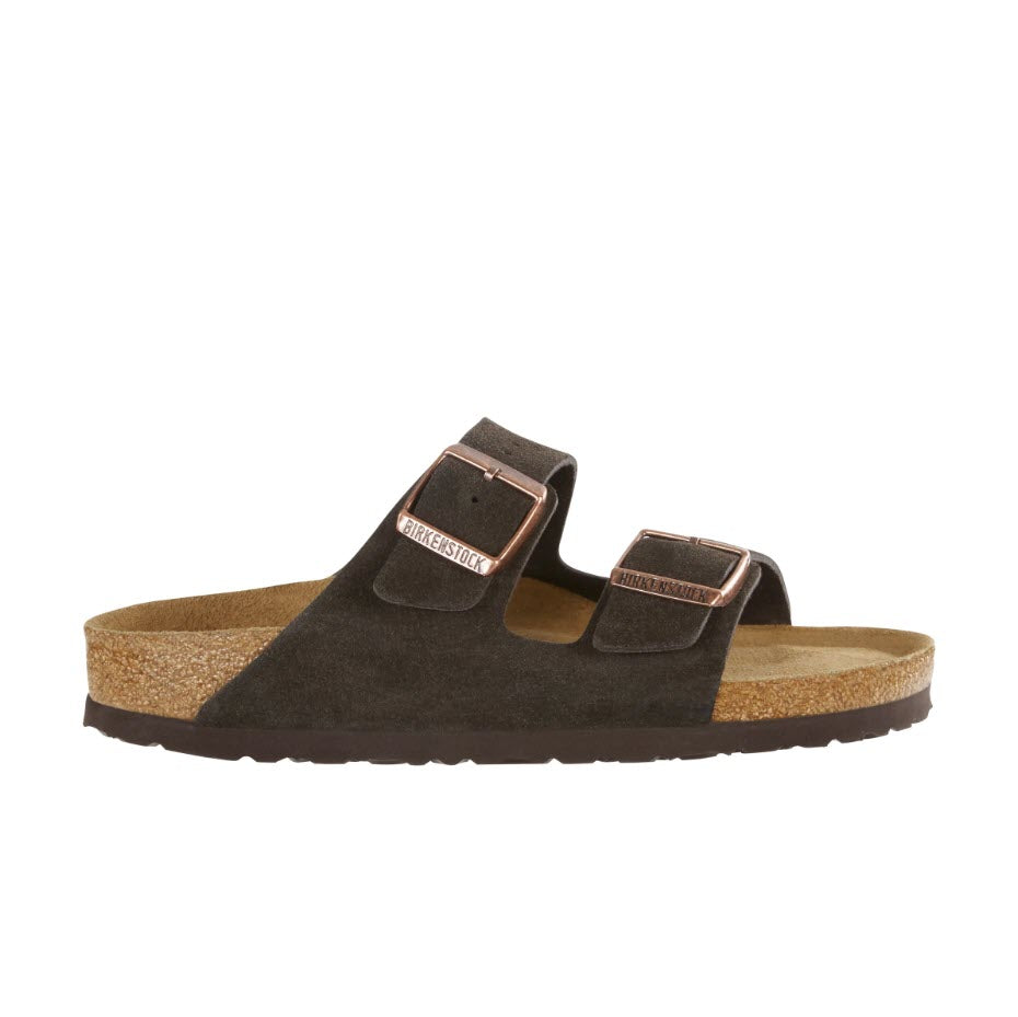 Birkenstock Arizona SFB Suede Leather Mocha – Famous Rock Shop