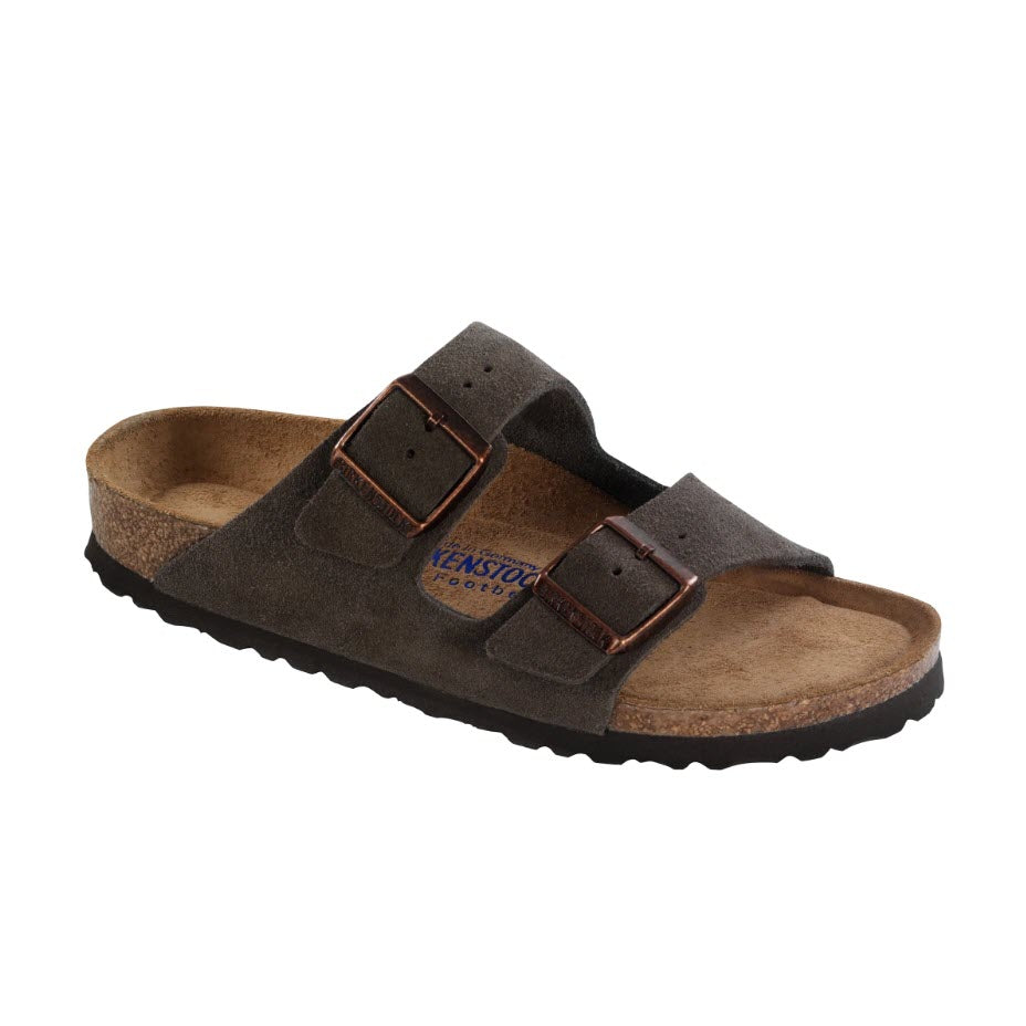 Birkenstock Arizona SFB Suede Leather Mocha – Famous Rock Shop