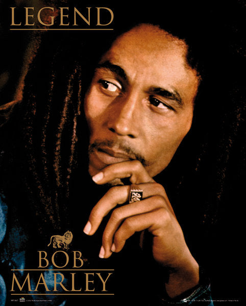 Bob Marley Legend Poster Mini – Famous Rock Shop