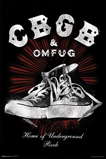 CBGB Underground Poster – Famous Rock Shop