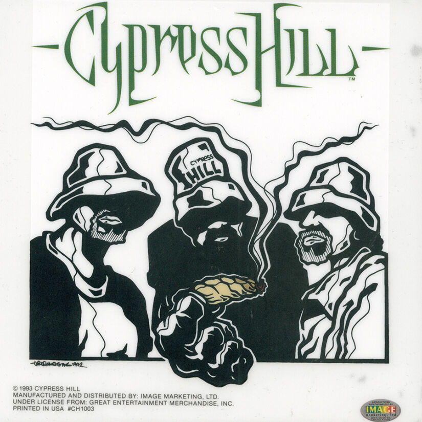 Cypress Hill Blunt Static Sticker – Famous Rock Shop