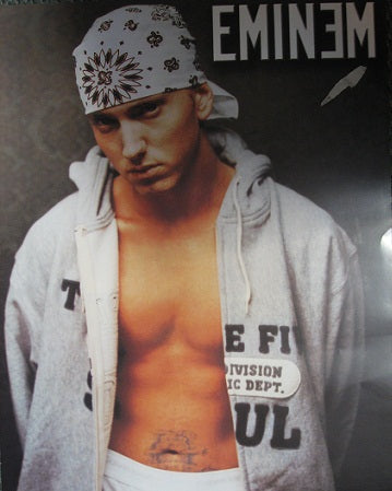 Eminem Bandana Poster Mini – Famous Rock Shop