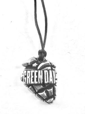 Green Day Grenade Pendant – Famous Rock Shop