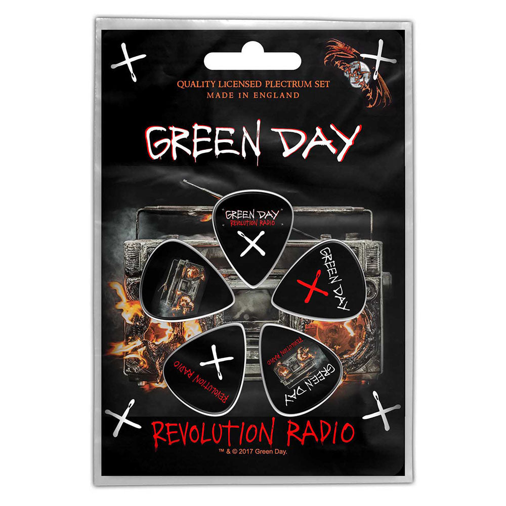 Green Day Plectrum – Famous Rock Shop