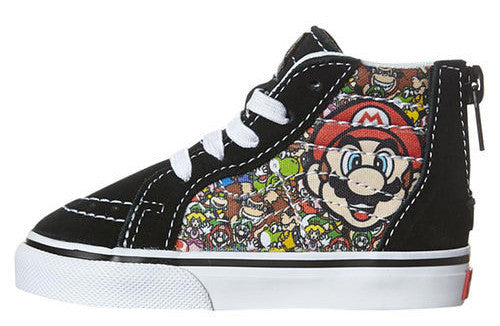 Vans Infants SK8-Hi Zip Limited Edition Nintendo – Famous Rock Shop