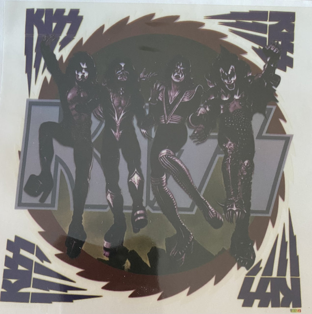 Kiss Group Sticker – Famous Rock Shop