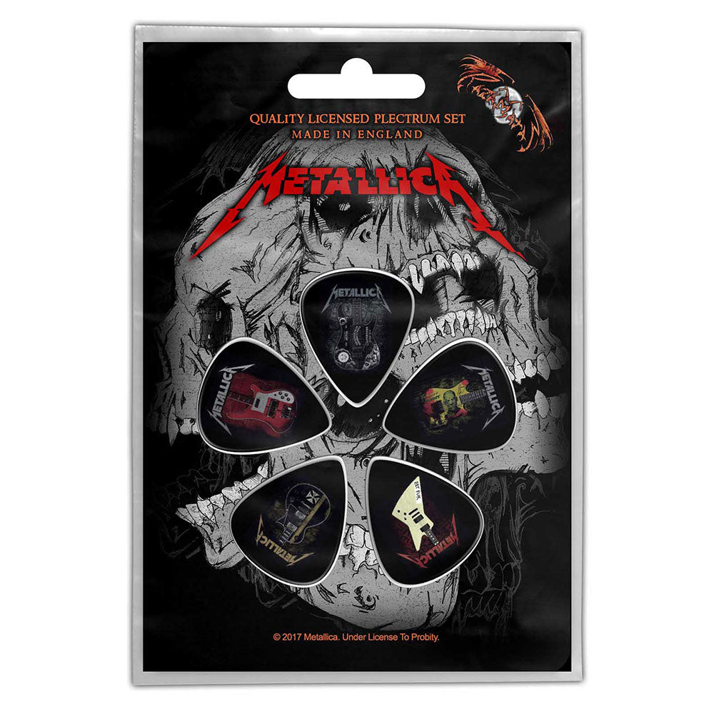 Metallica Guitars plectrum Pack – Famous Rock Shop