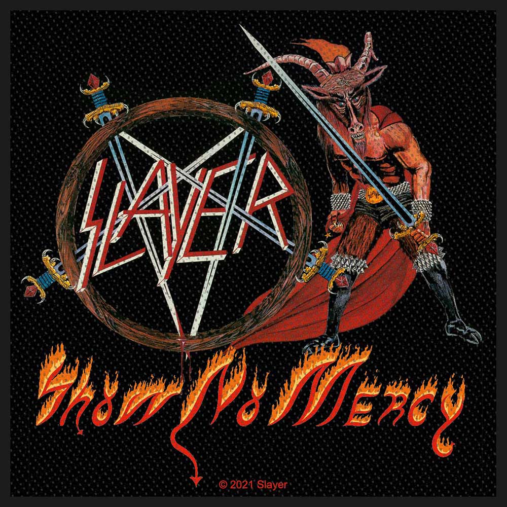 Slayer Show No Mercy Patch – Famous Rock Shop