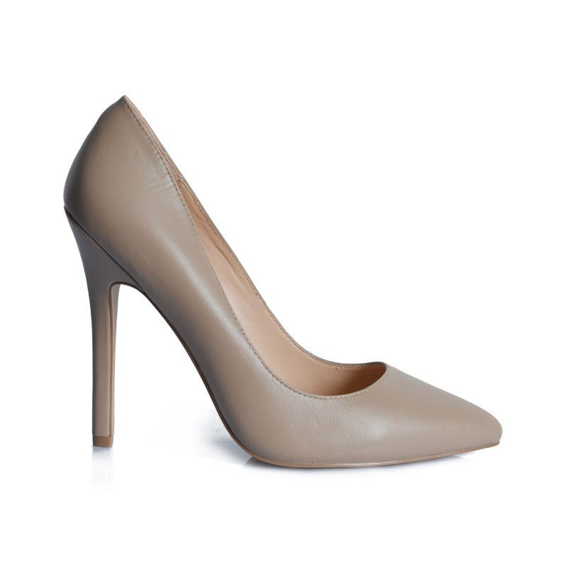 RMK Cian Flesh Leather Heels – Famous Rock Shop