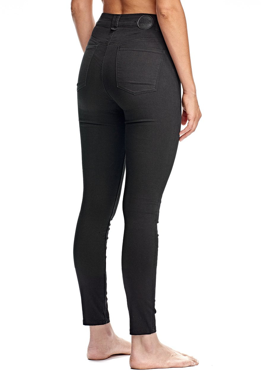 Res Denim Hi-Rise Black Skinny Jeans Harrys Hi Skinny Jeans Back In Bl ...