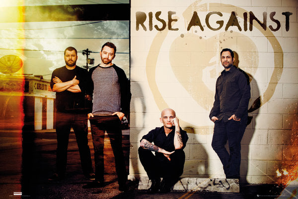 Rise Against Line Up Poster – Famous Rock Shop