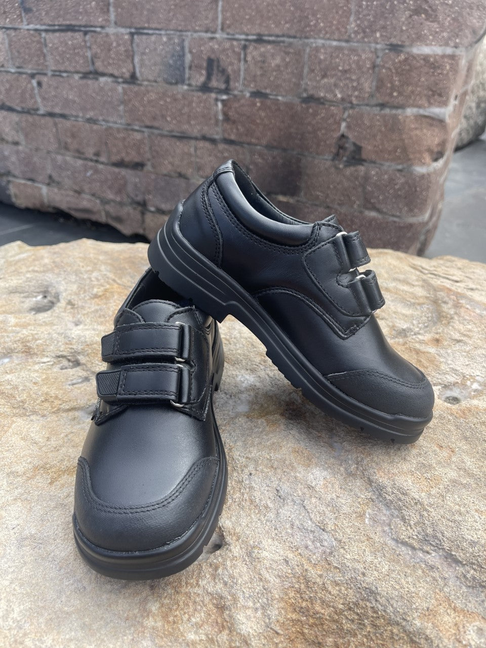 Roc Rapp Black Leather Shoes – Famous Rock Shop