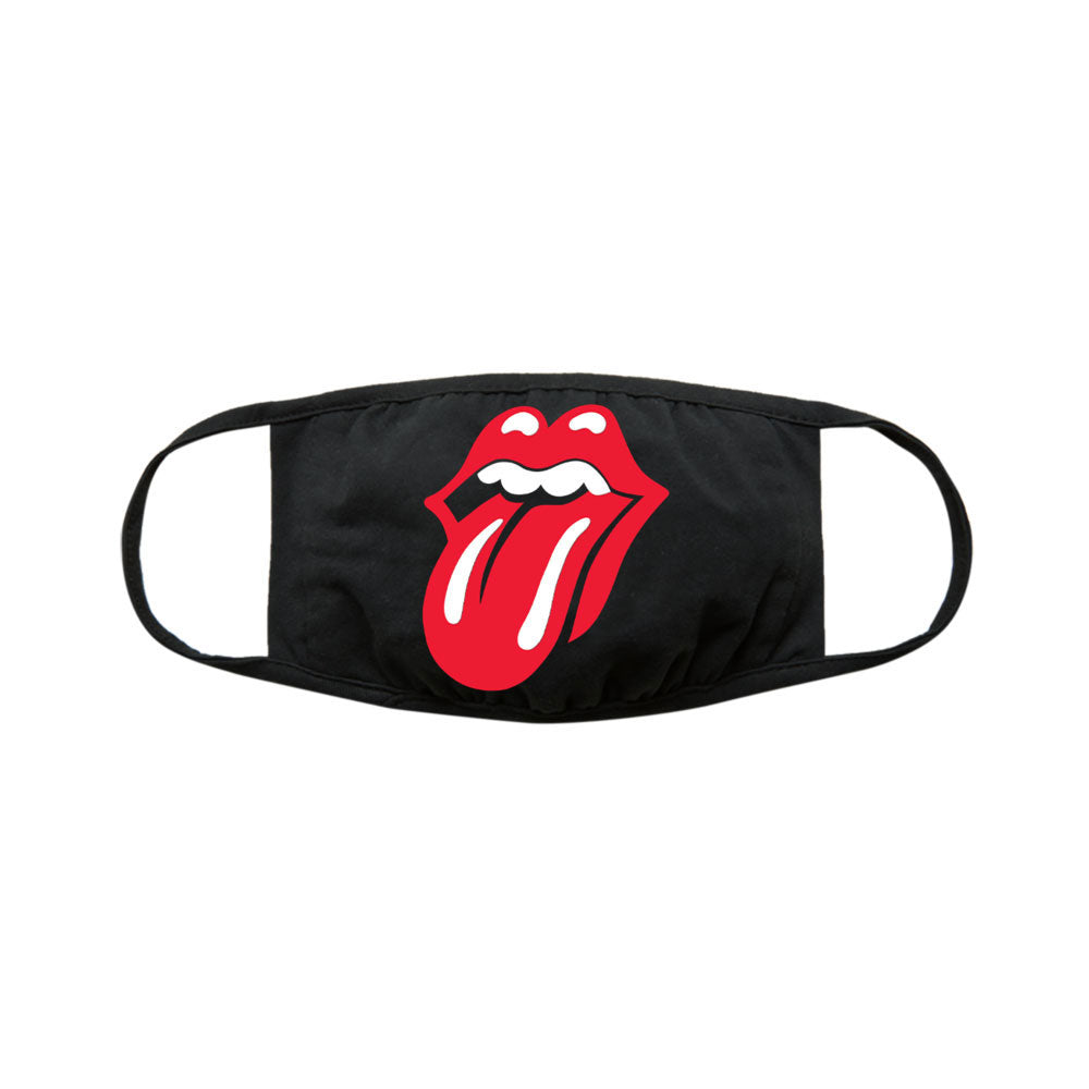 Rolling Stones Classic Tongue Face Mask – Famous Rock Shop