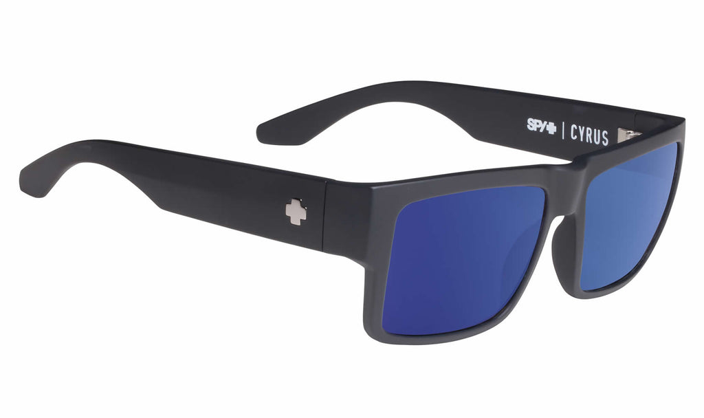 Spy Cyrus Soft Matte Black Happy Bronze With Blue Spectra Lens 6731809 ...