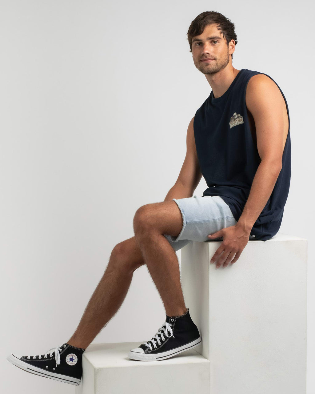 The Mad Hueys Captain Muscle Navy – Famous Rock Shop