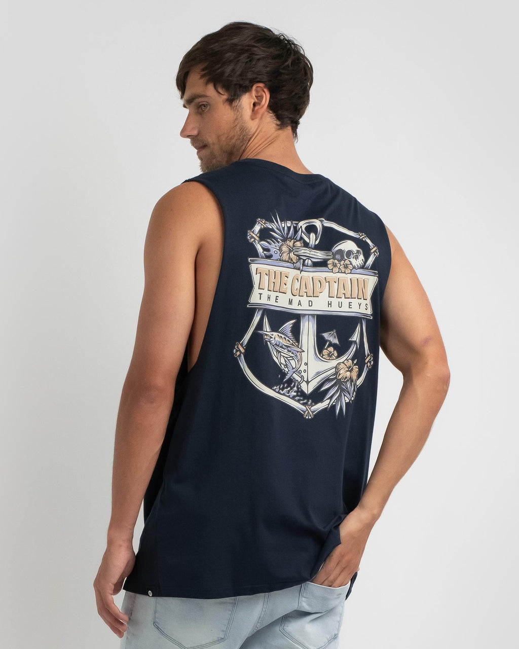 The Mad Hueys Captain Muscle Navy – Famous Rock Shop