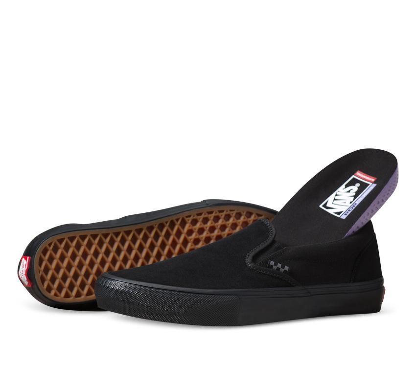 Vans Skate Slip-On Black Black POPCUSH™ – Famous Rock Shop